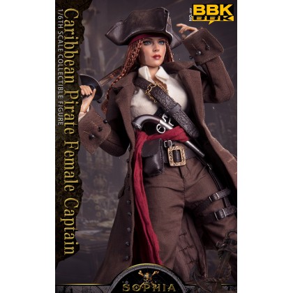 Sophia - BBK BBK017 1/6th scale Caribbean Pirate Female Captain