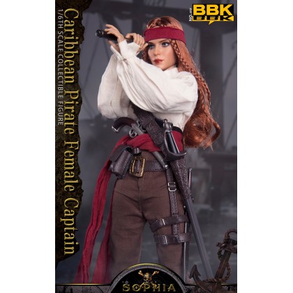 Sophia - BBK BBK017 1/6th scale Caribbean Pirate Female Captain