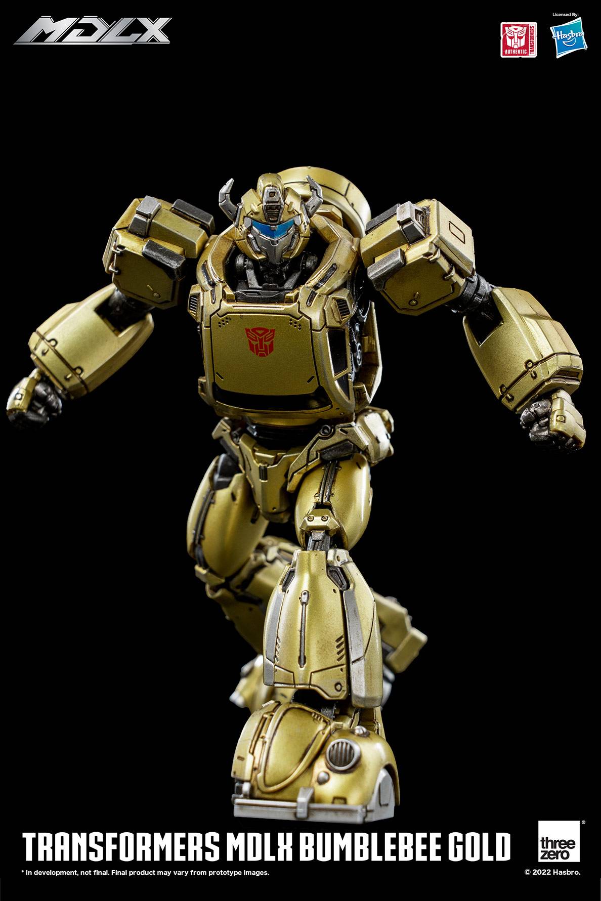 Bumblebee Gold - ThreeZero MDLX Transformers (Kelvin Sau Redesign ...