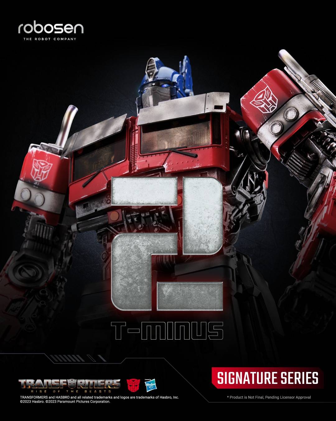 Optimus Prime (Limited Edition) - Robosen QTZPM Transformers Rise of ...