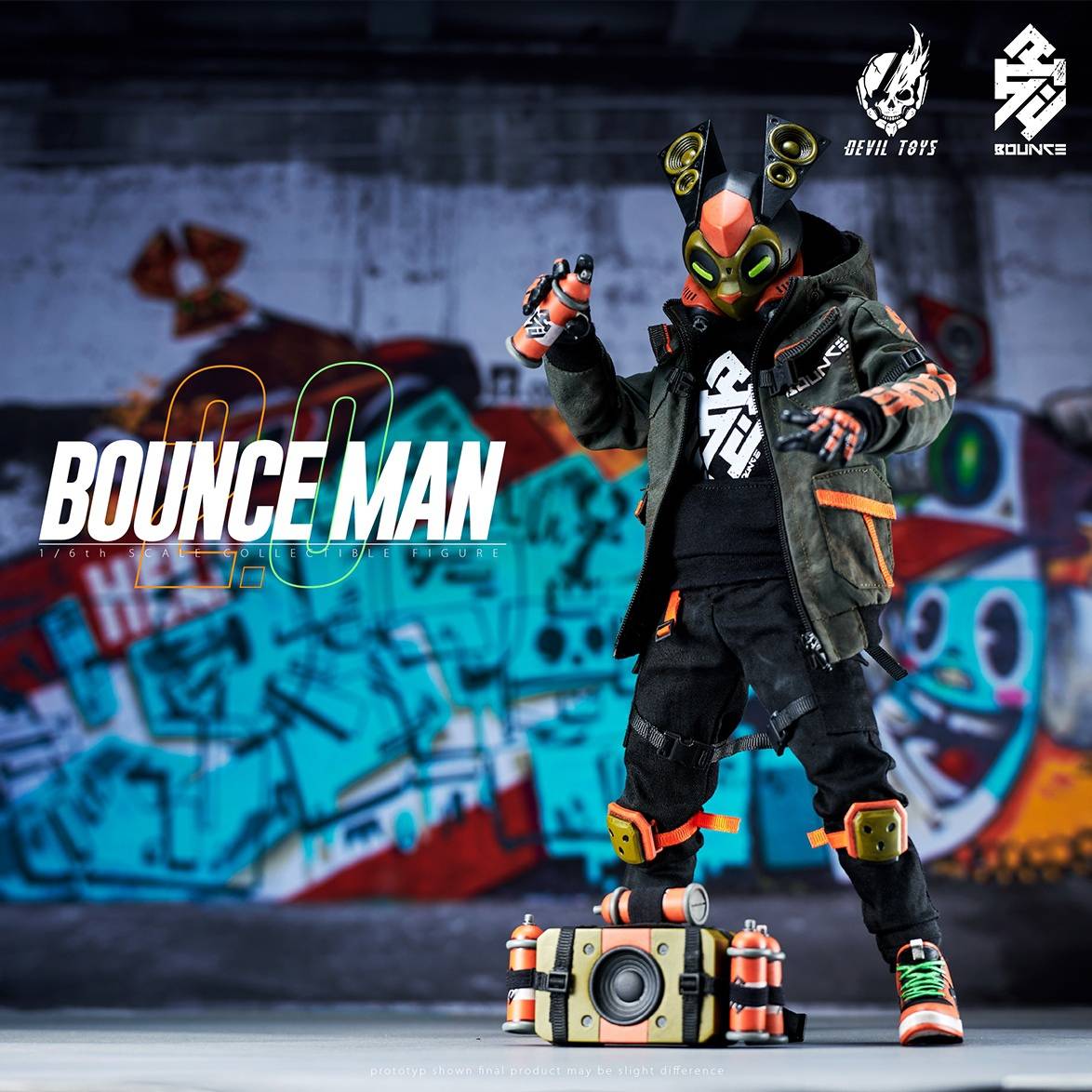 Bounce Man 2.0 - Devil Toys BM001 1/6th scale Collectible Figure