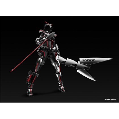 Yubo 1/12th scale 555 Rider Girl - Warrior Goddess - Sako (Model Kit)