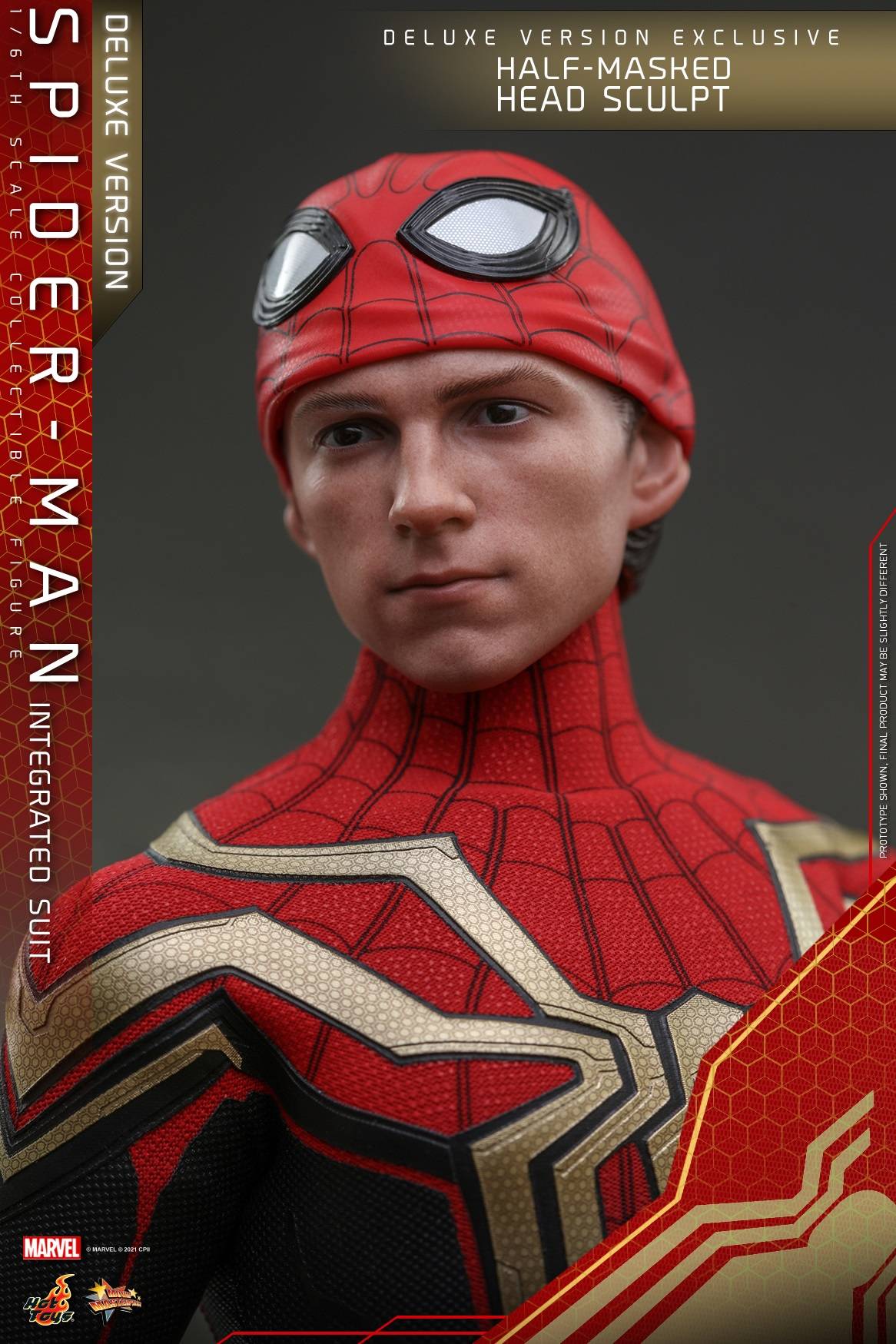 Spider Man Integrated Suit Deluxe Version Hot Toys MMS624 Spider spider-man-integrated-suit-deluxe-version-hot-toys-mms624-spider