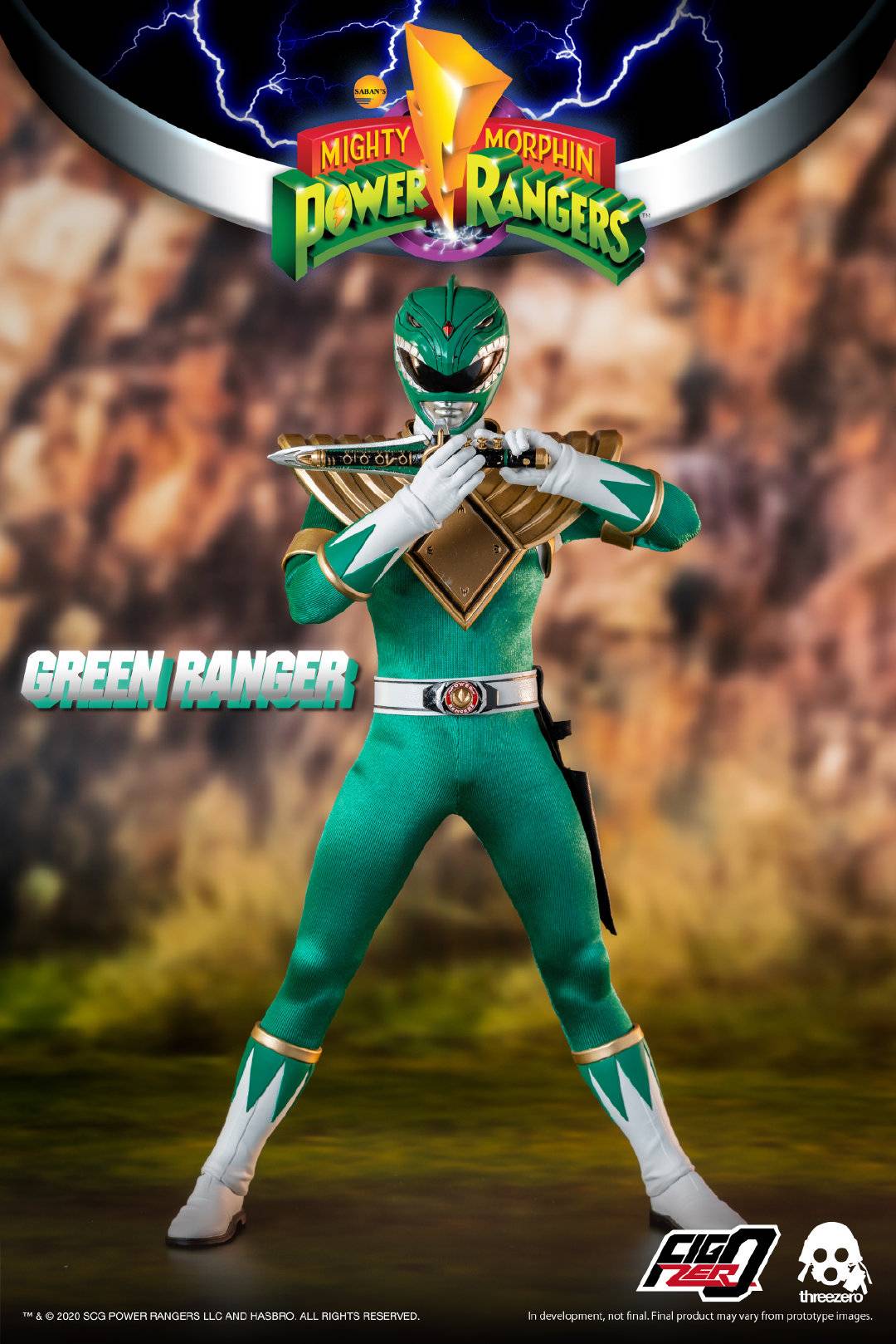 Green Ranger - ThreeZero Mighty Morphin Power Rangers 1/6th Scale ...