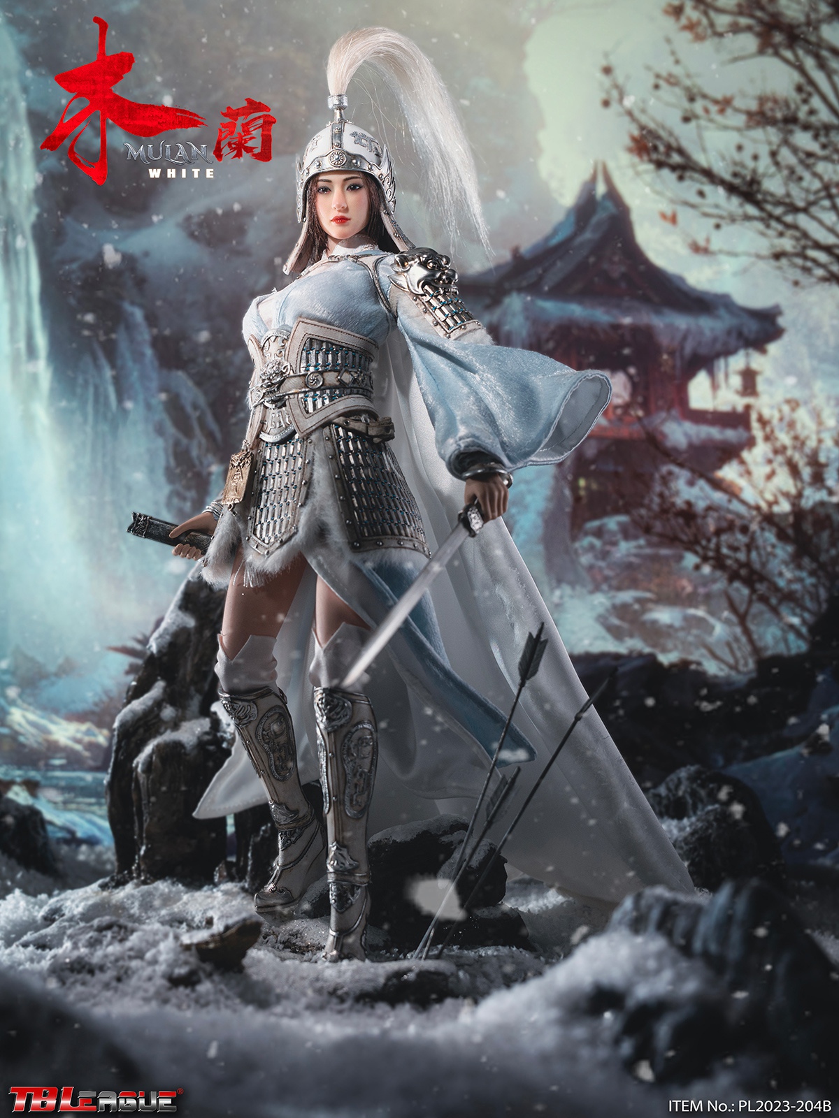 MULAN (White) - TBLeague PL2023-204B 1/6th scale