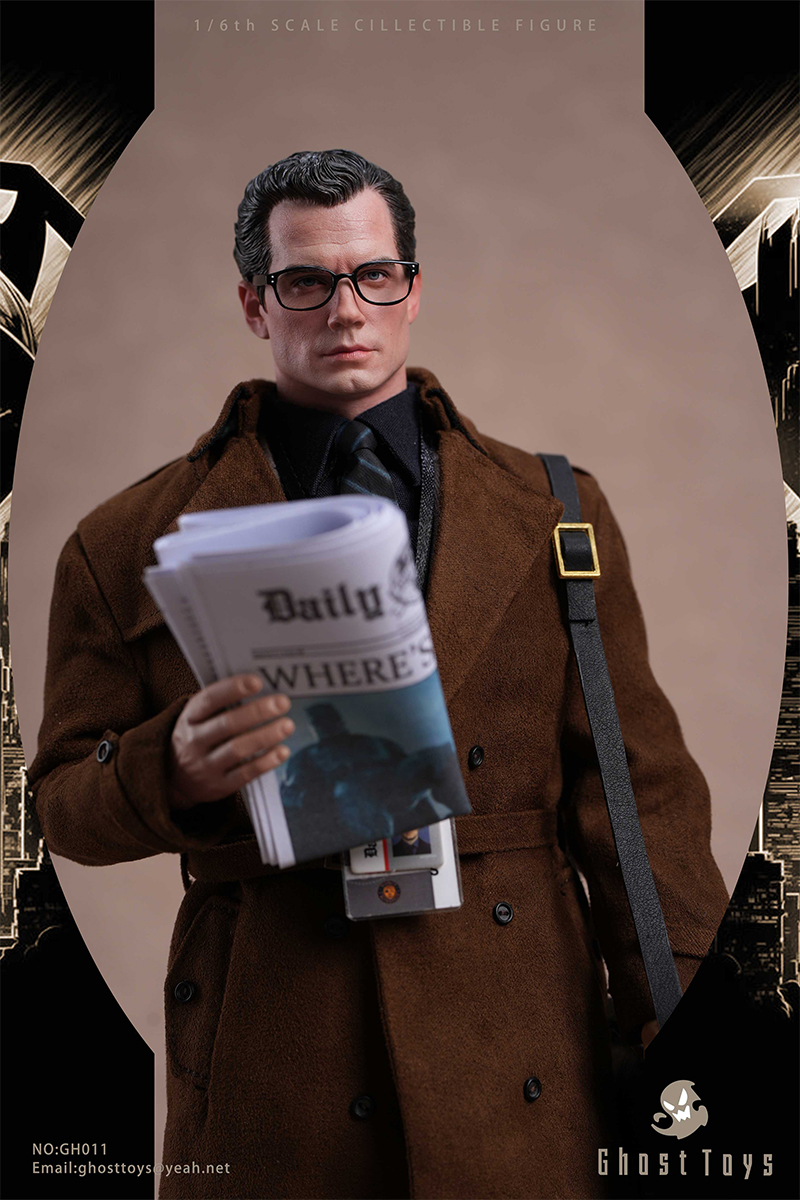 Ghost Toys GH-011 1/6th scale Superman Journalist Clark Scale Action Figure
