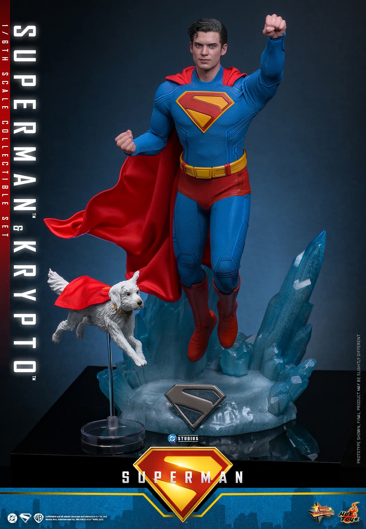 Hot Toys: Superman- 1/6th scale Superman & Krypto™ Collectible Set