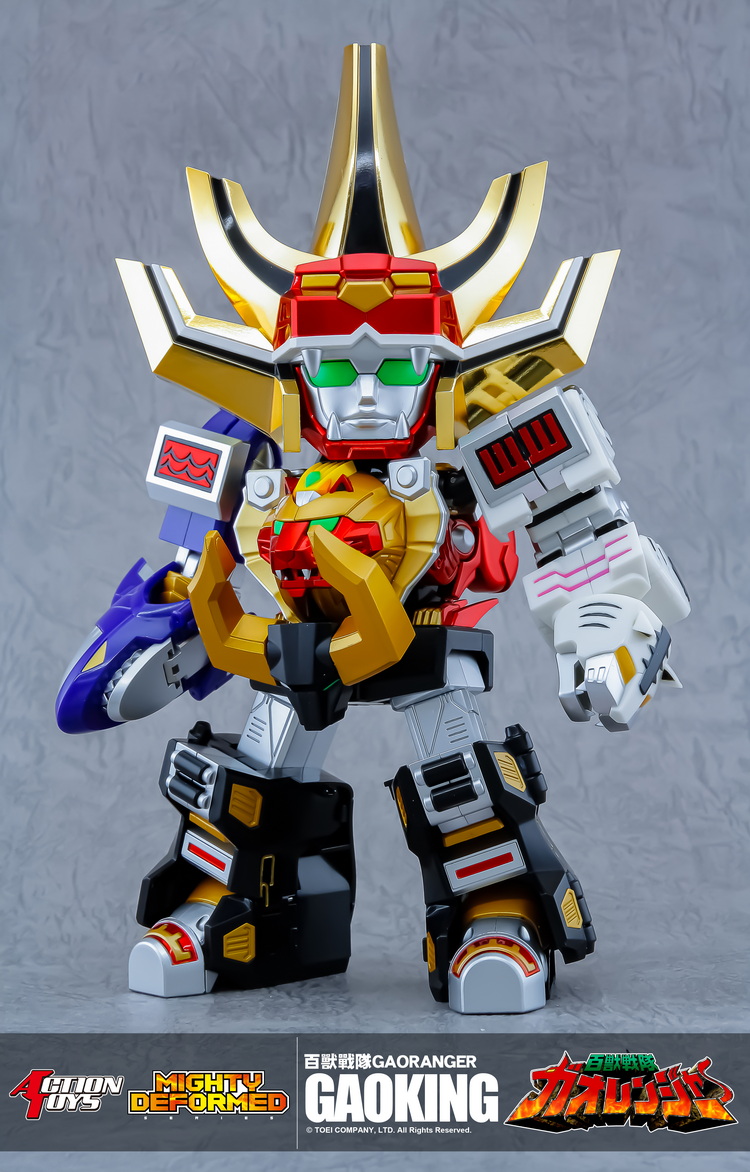 Action Toys Mighty Deformed GaoRanger GaoKing