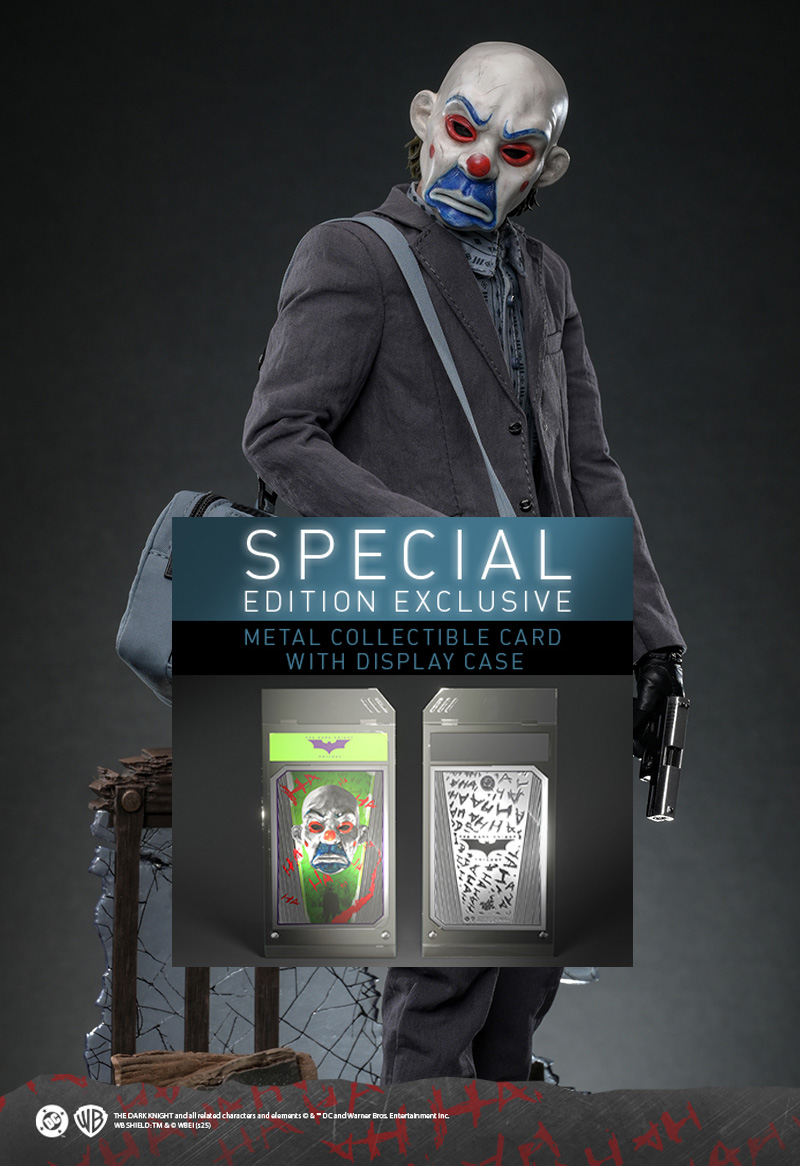 Hot Toys DX50B The Dark Knight Trilogy 1/6th scale The Joker (Bank ...