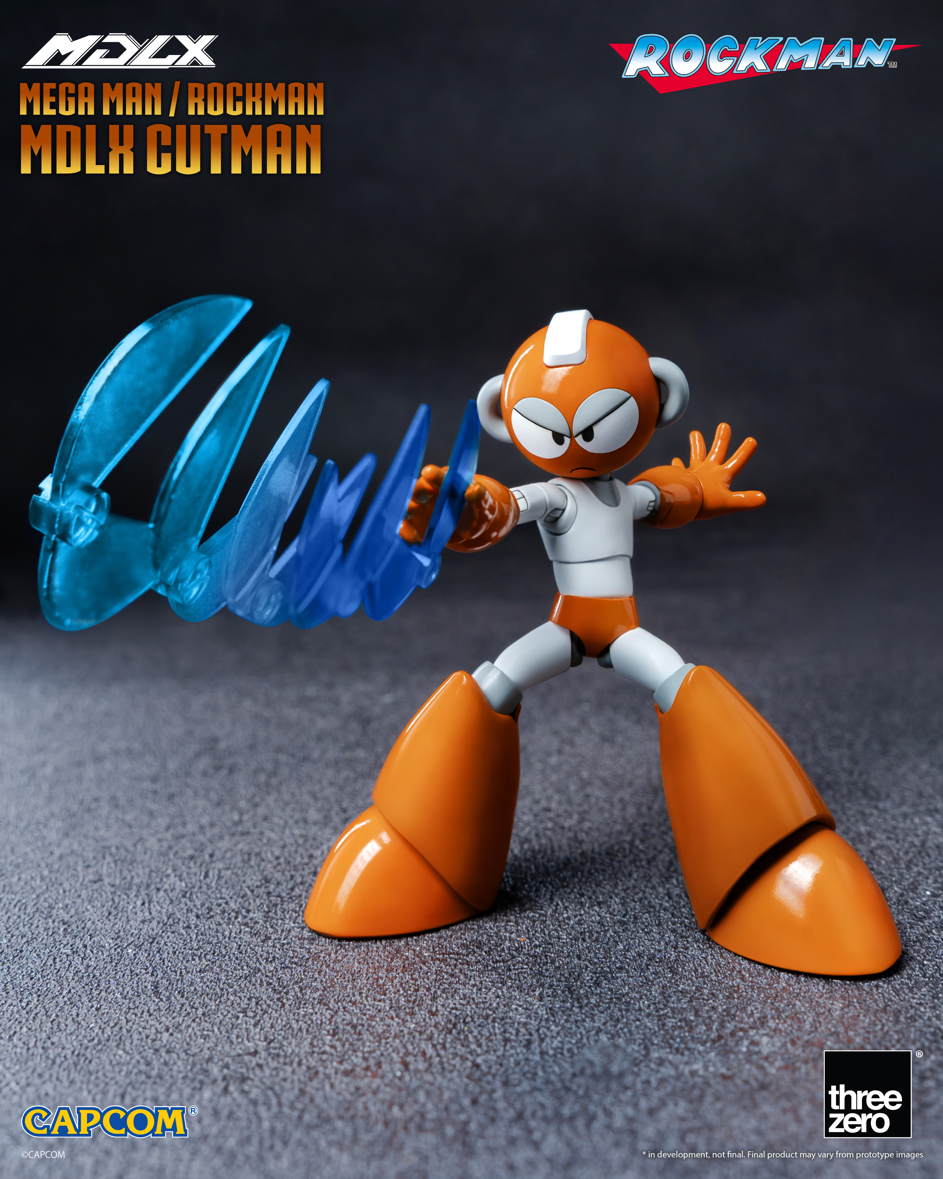 ThreeZero 3Z08370A0 Rockman / Mega Man MDLX Cutman