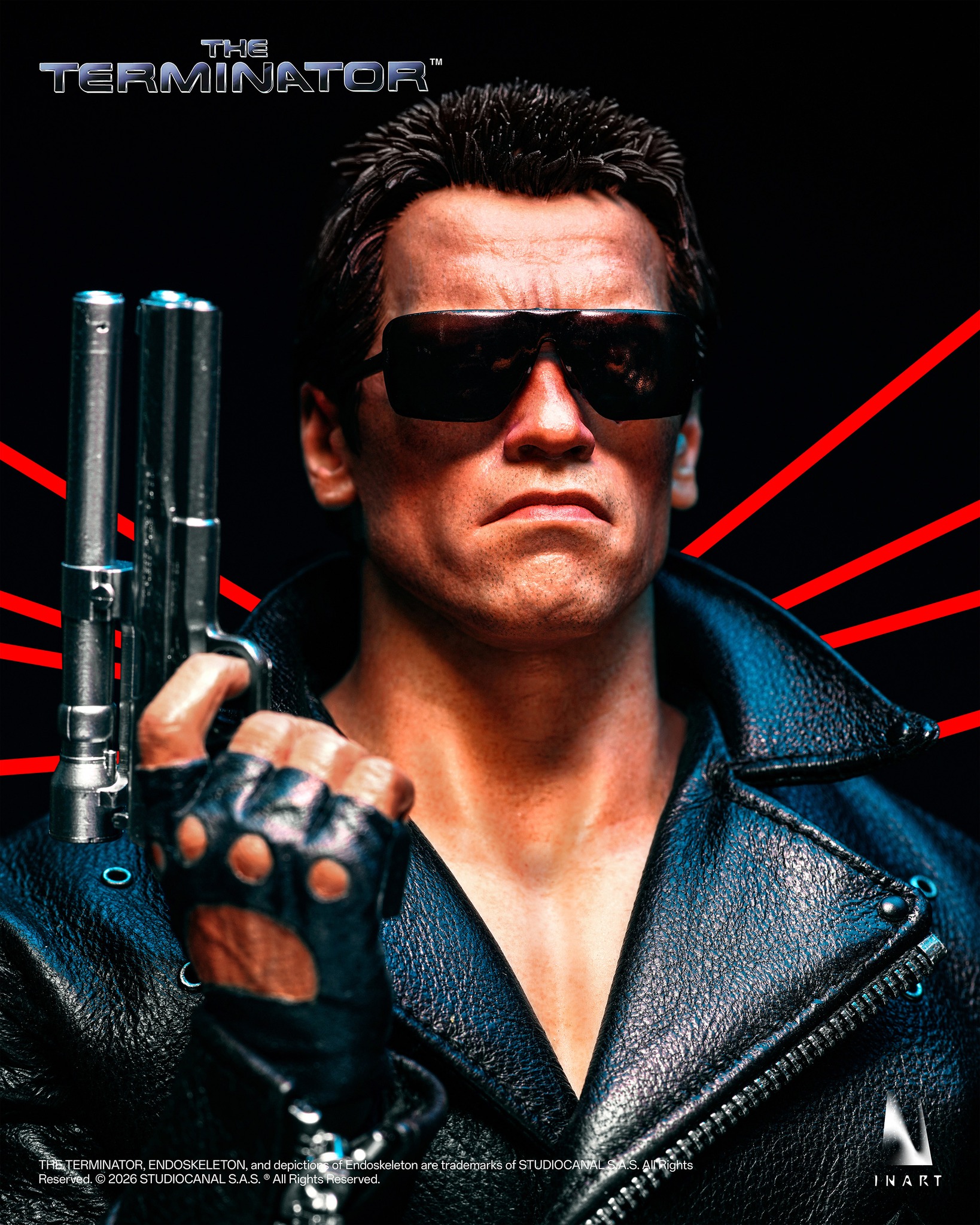 INART AGA031 1/6th scale The Terminator T-800 Collectible Figure