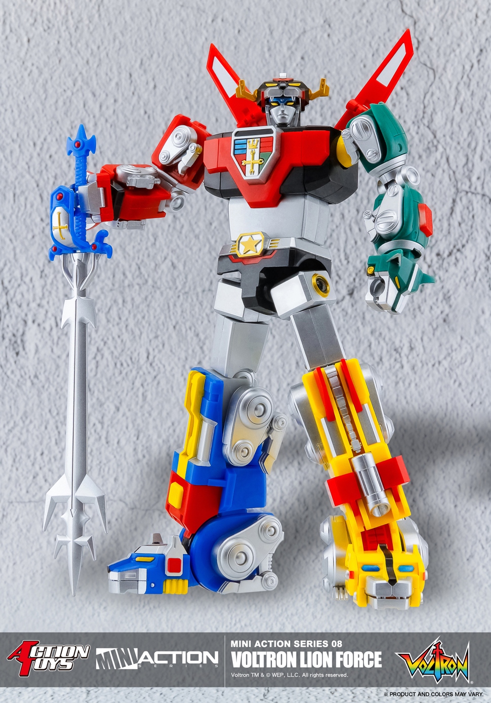 Action Toys Mini Action Series - Voltron Lion Force