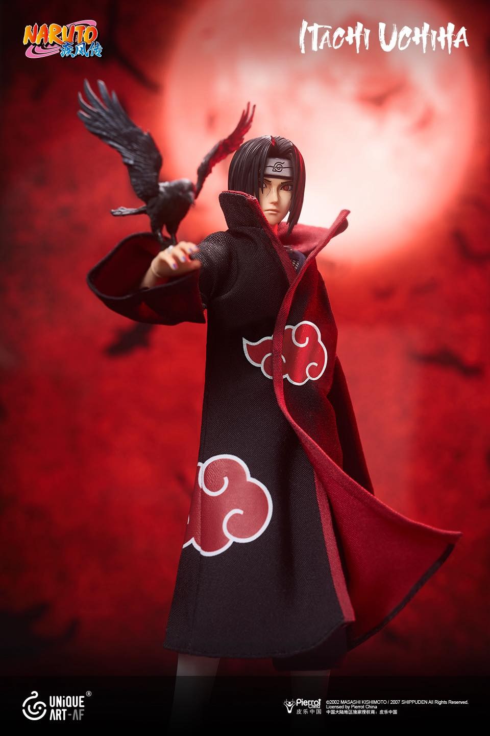 Unique Art Studio 1/12th scale Naruto Shippuden Uchiha Itachi Classic ...